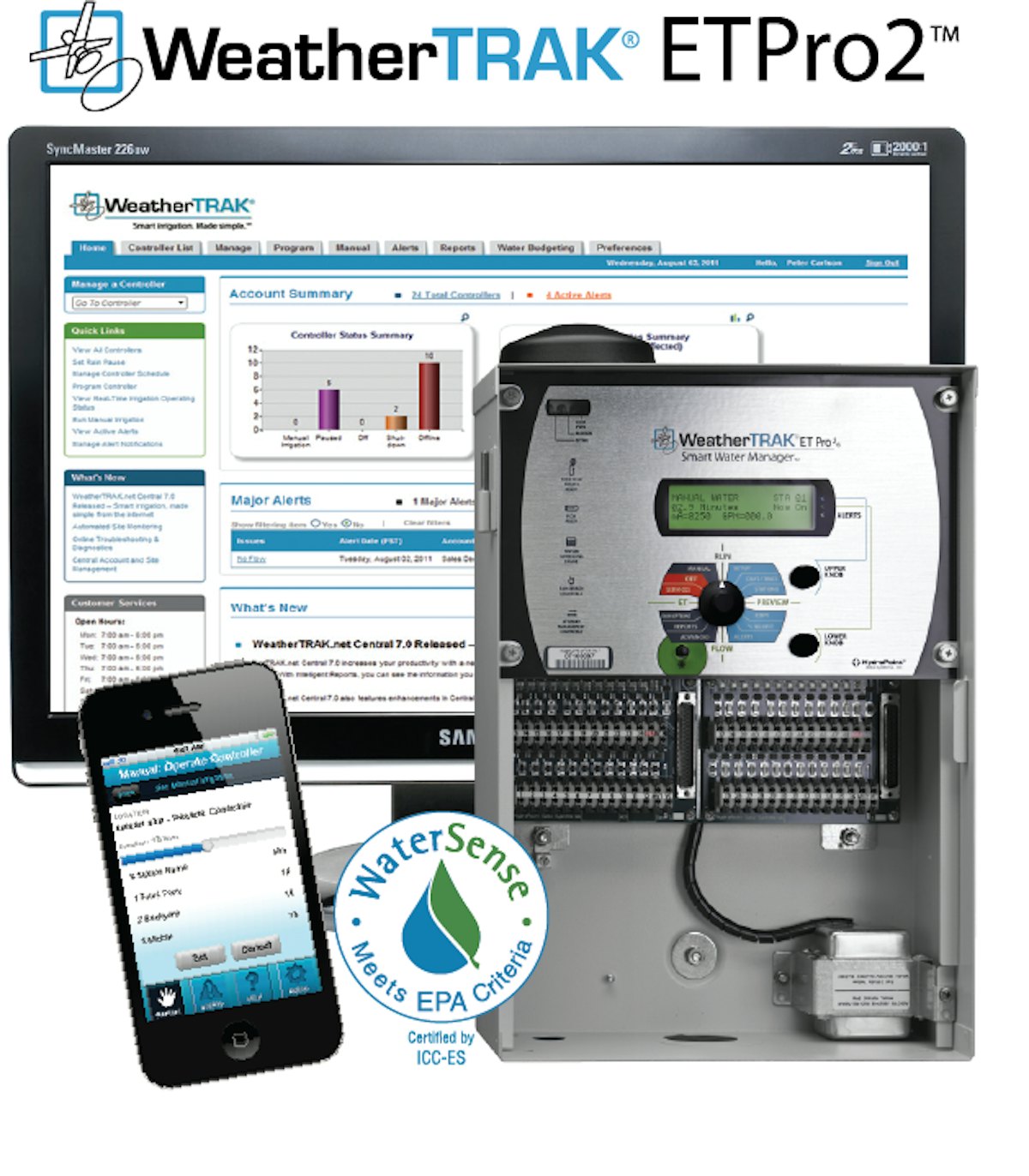 WeatherTrak Earns EPA WaterSense Label | Total Landscape Care