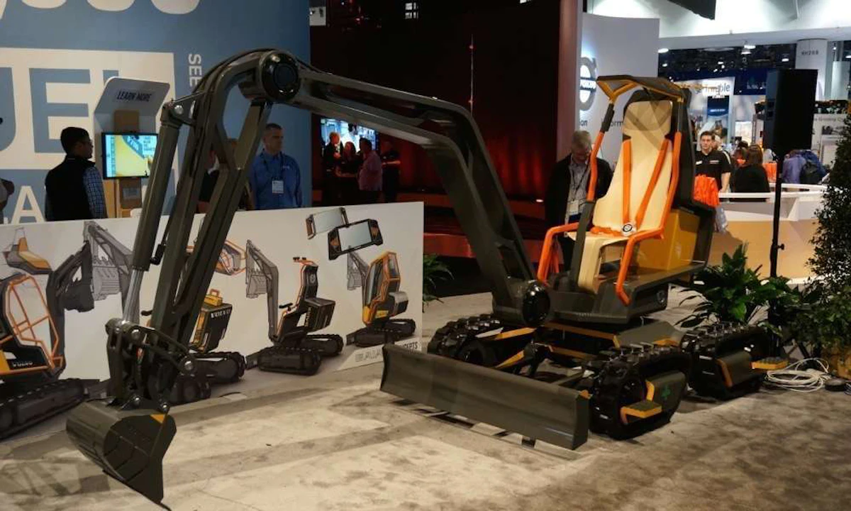 Volvo CE Unveils Concept Electric, Tablet-Controlled Compact Excavator ...