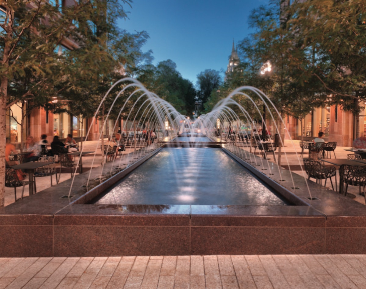 Transforming City Center with Water, Fire Features | Total Landscape Care