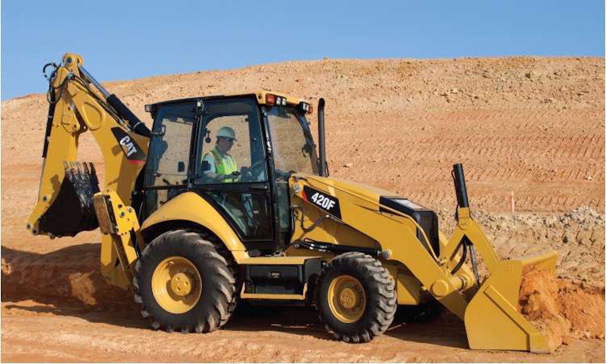 cat backhoe lineup