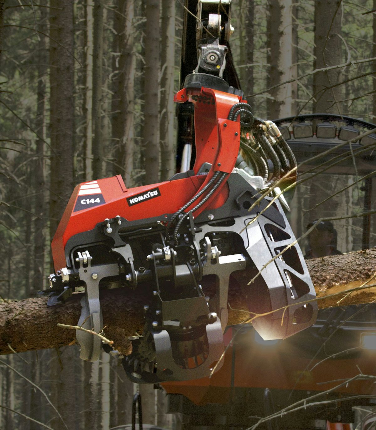 Komatsu Intros C144 Harvesting Head | Total Landscape Care