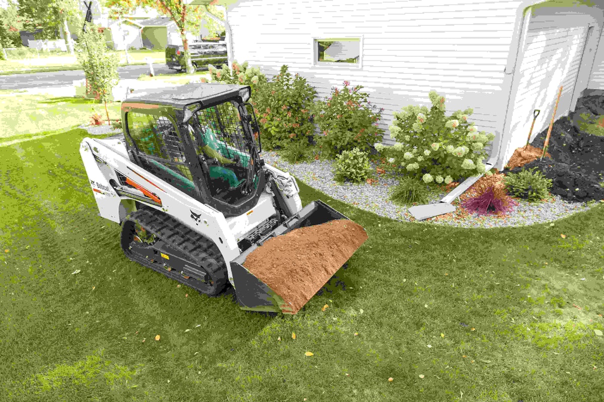 smallest bobcat track loader