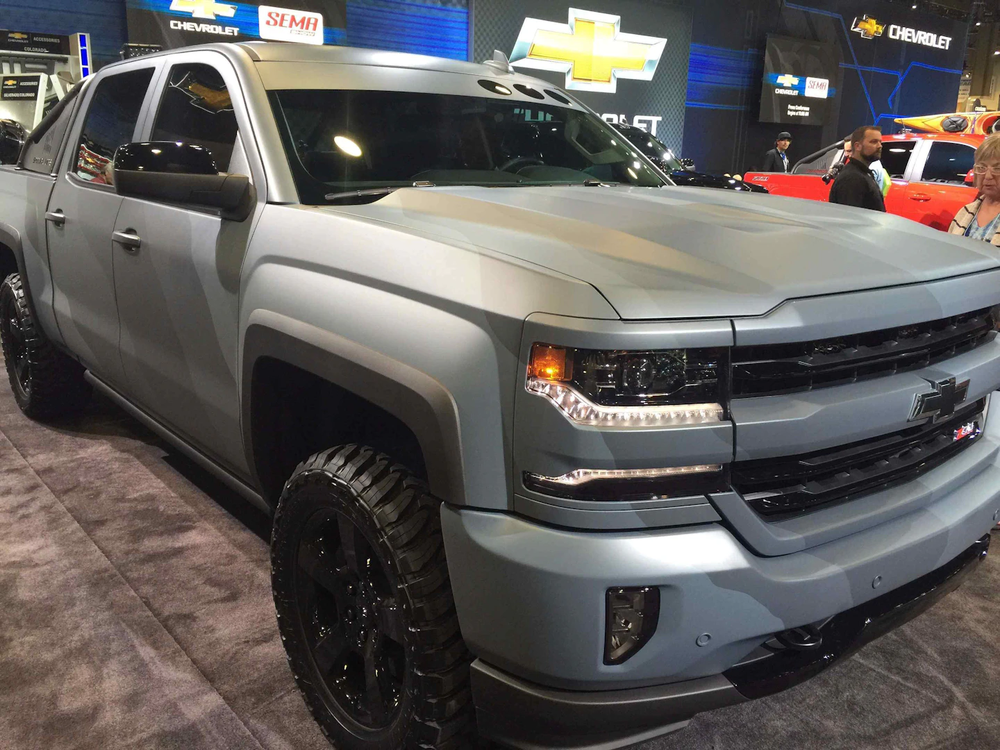 Special ops Silverado launches at SEMA show in Las Vegas | Total ...