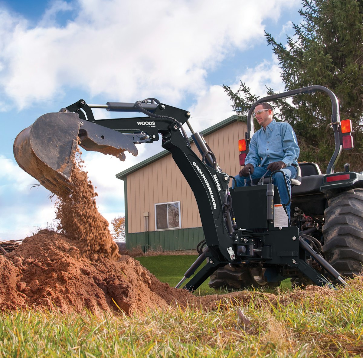 Woods "Groundbreaker' curved boom provides better visbility | Total ...