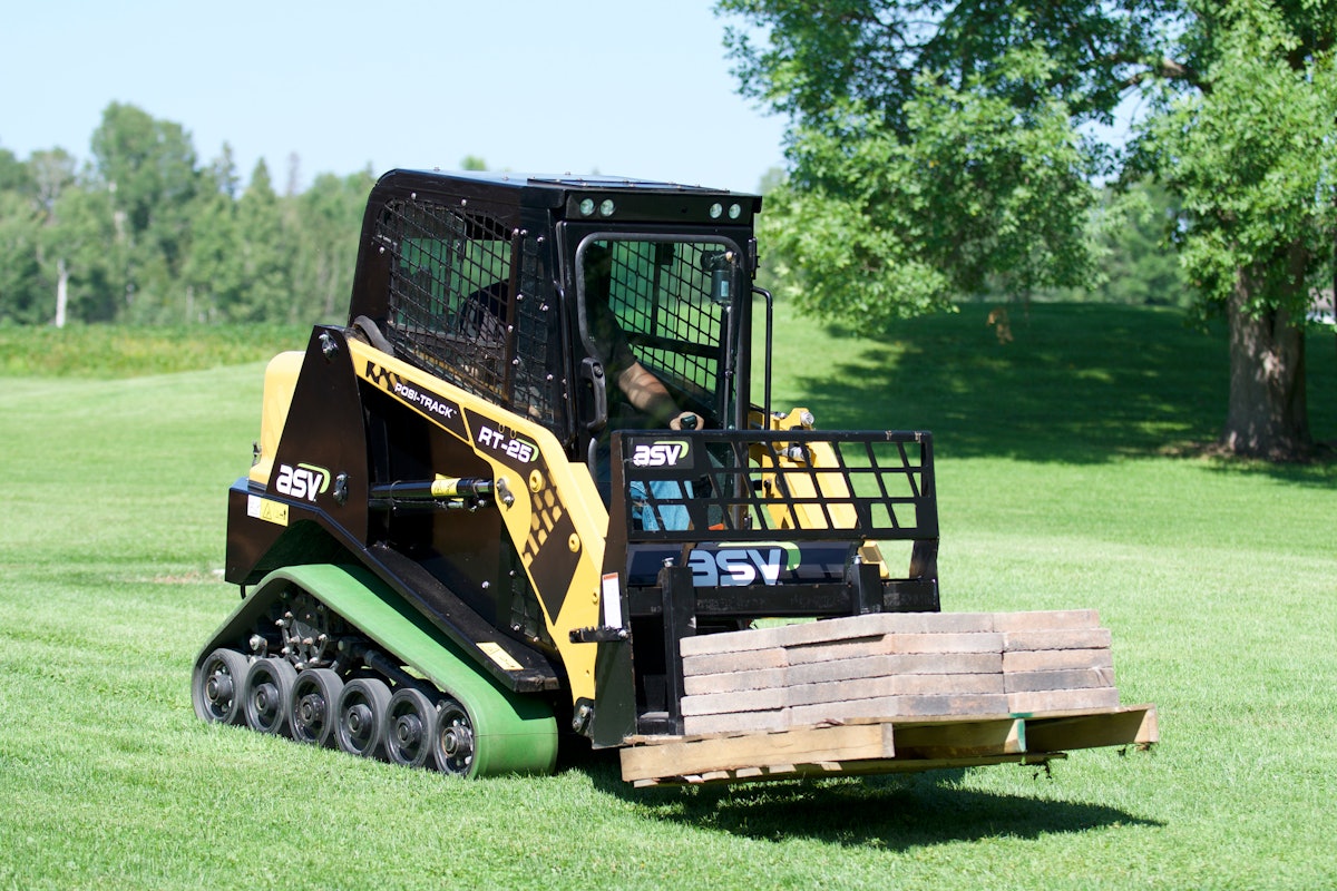 ASV offers smooth turf tracks | Total Landscape Care