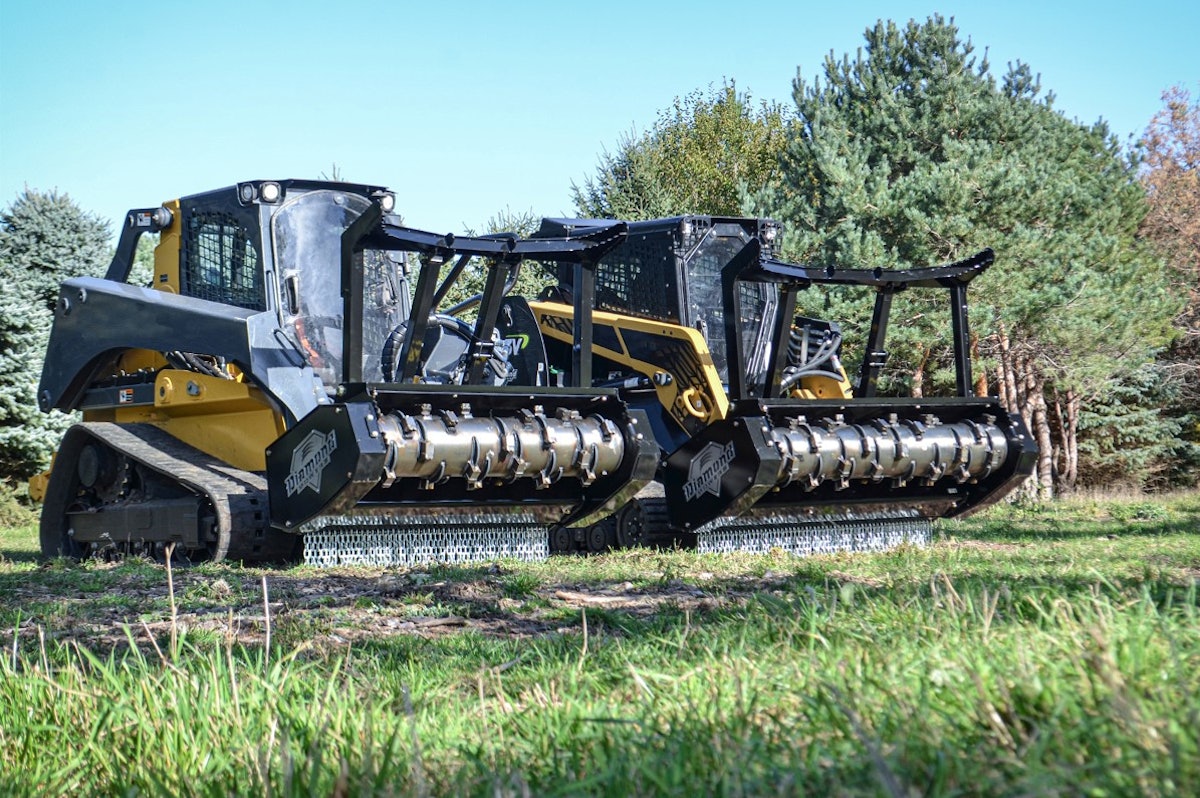 Diamond Mowers debuts next-generation mulcher for skid steers, CTLs ...