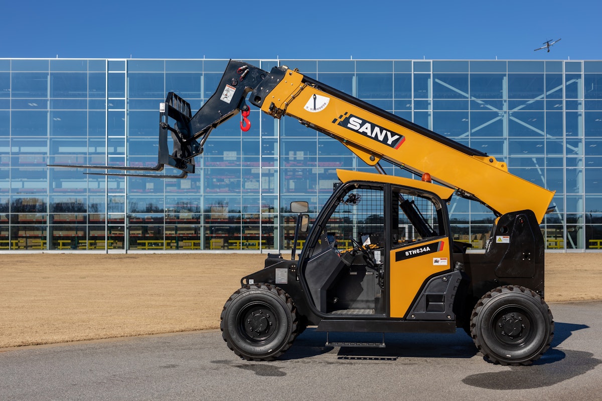 Sany expands telehandler line with compact and midsize models | Total ...