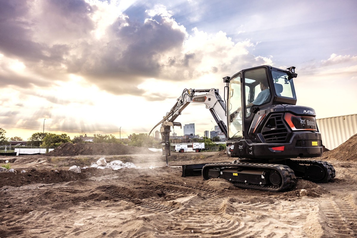 Digging in style: Bobcat unveils Platinum E48 compact excavator | Total ...