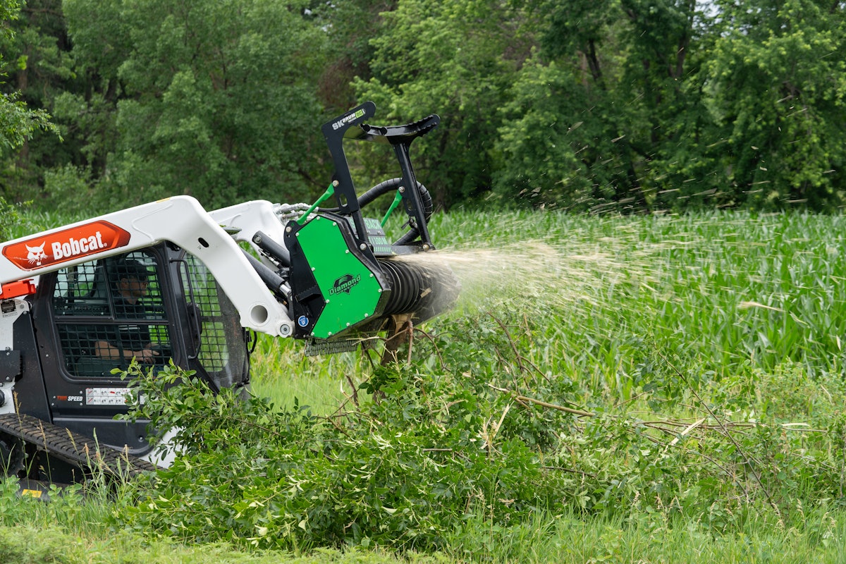 Diamond Mowers rolls out new mulcher for skid steers, CTLs | Total ...