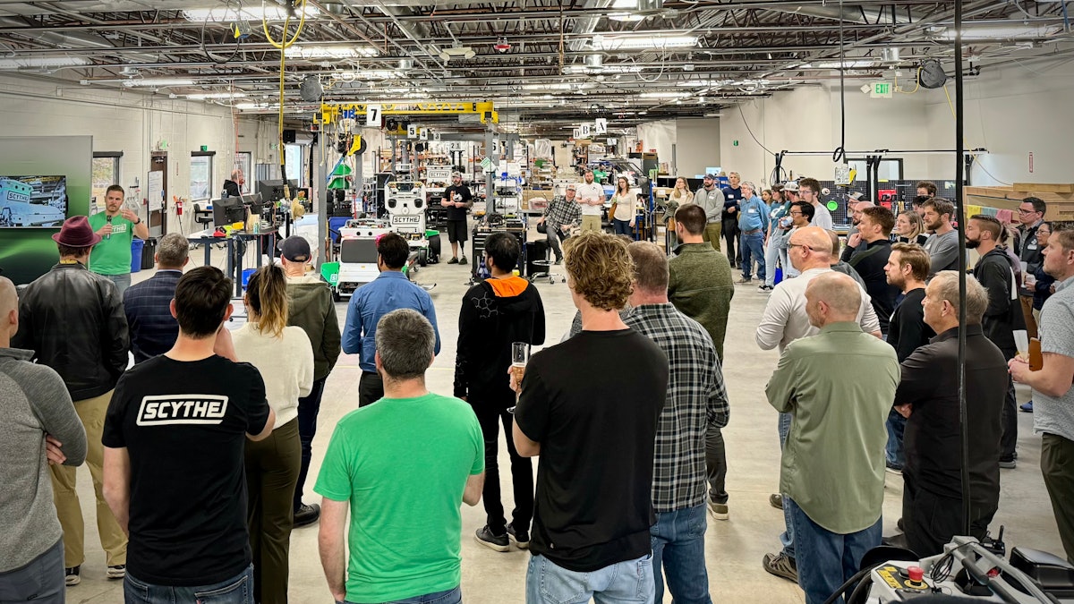 Scythe Robotics launches expanded production facility | Total Landscape ...