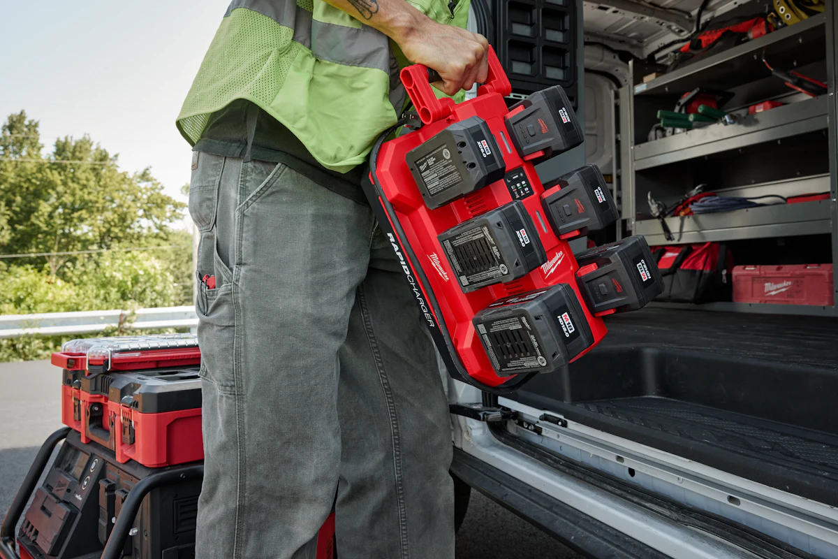 Milwaukee Tool’s new M18 Six Bay Daisy Chain Rapid Charger: Powering ...