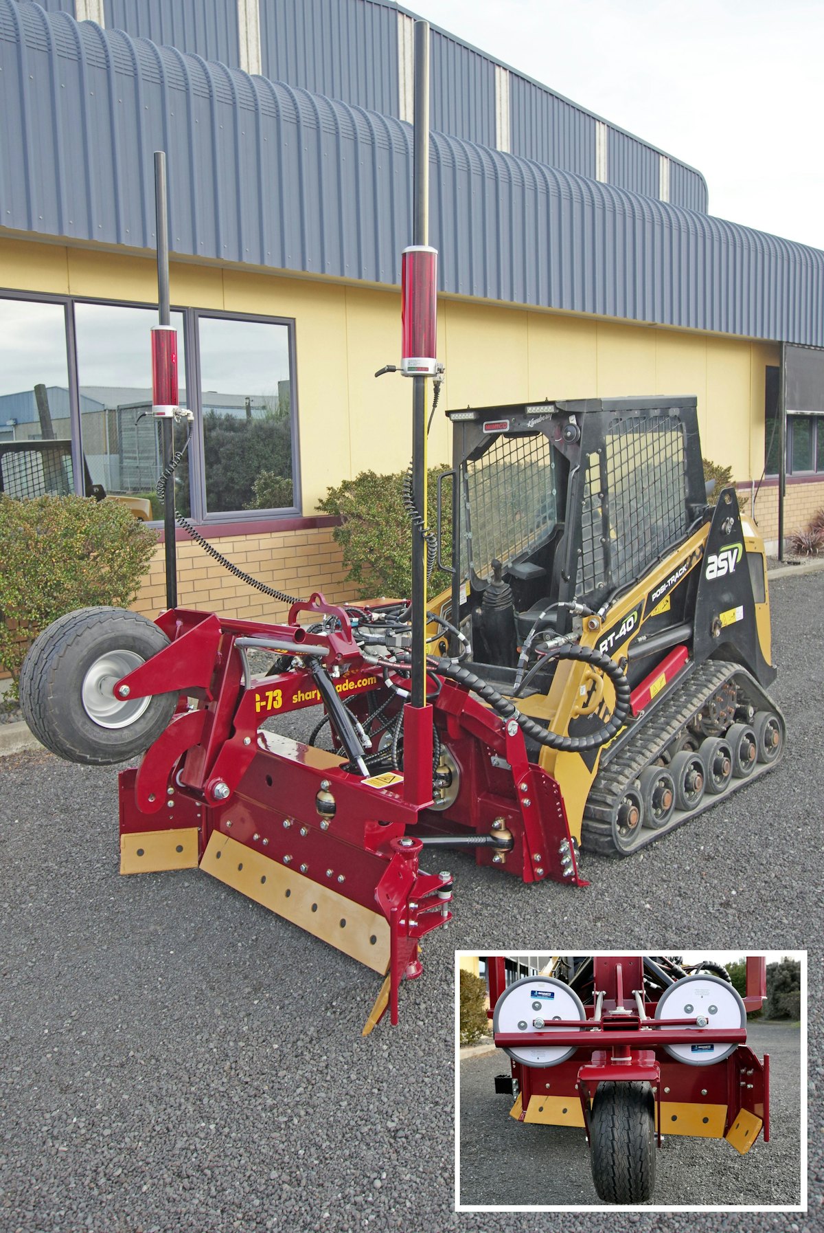 SharpGrade Intros G73 Grader Blade for Compact Track Loaders, SALs ...